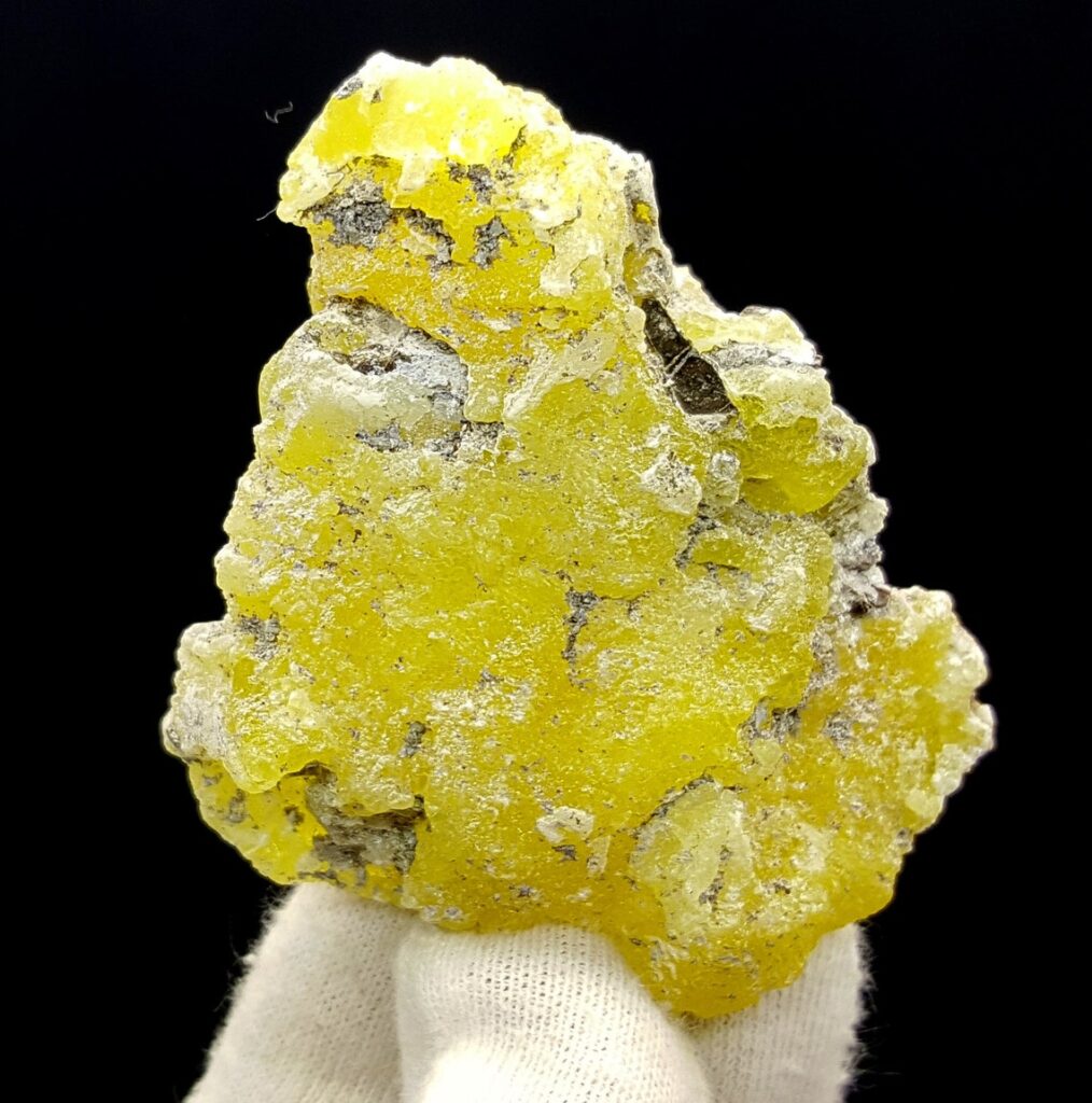 Beautiful Brucite Yellow Color Specimen From Pakistan