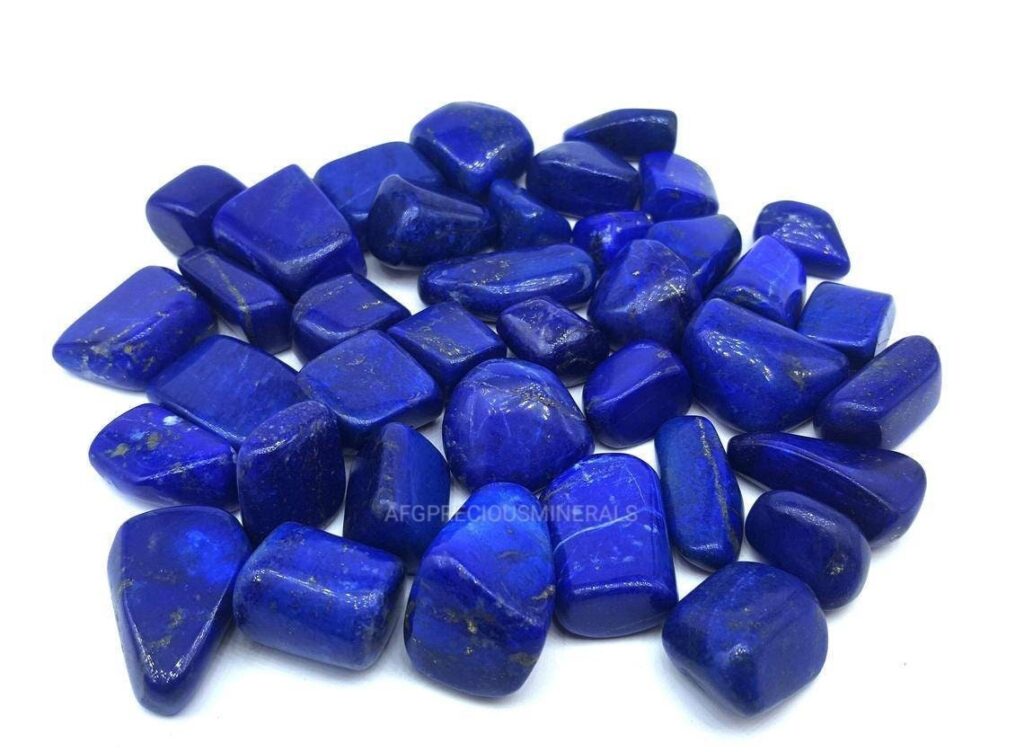A+++ Quality Lapis Lazuli Mine 4 Madani Tumble - Afghan Precious Minerals