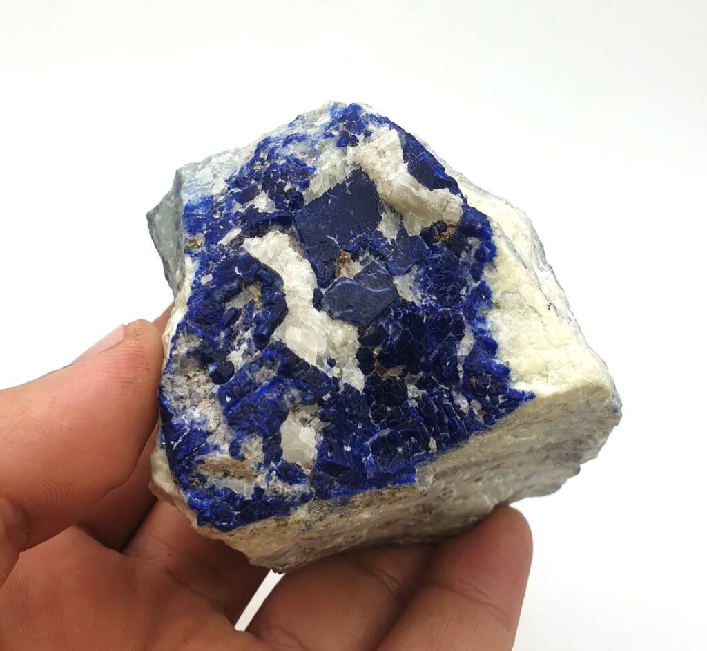 Beautiful Blue Afghanite Specimen - Afghan Precious Minerals