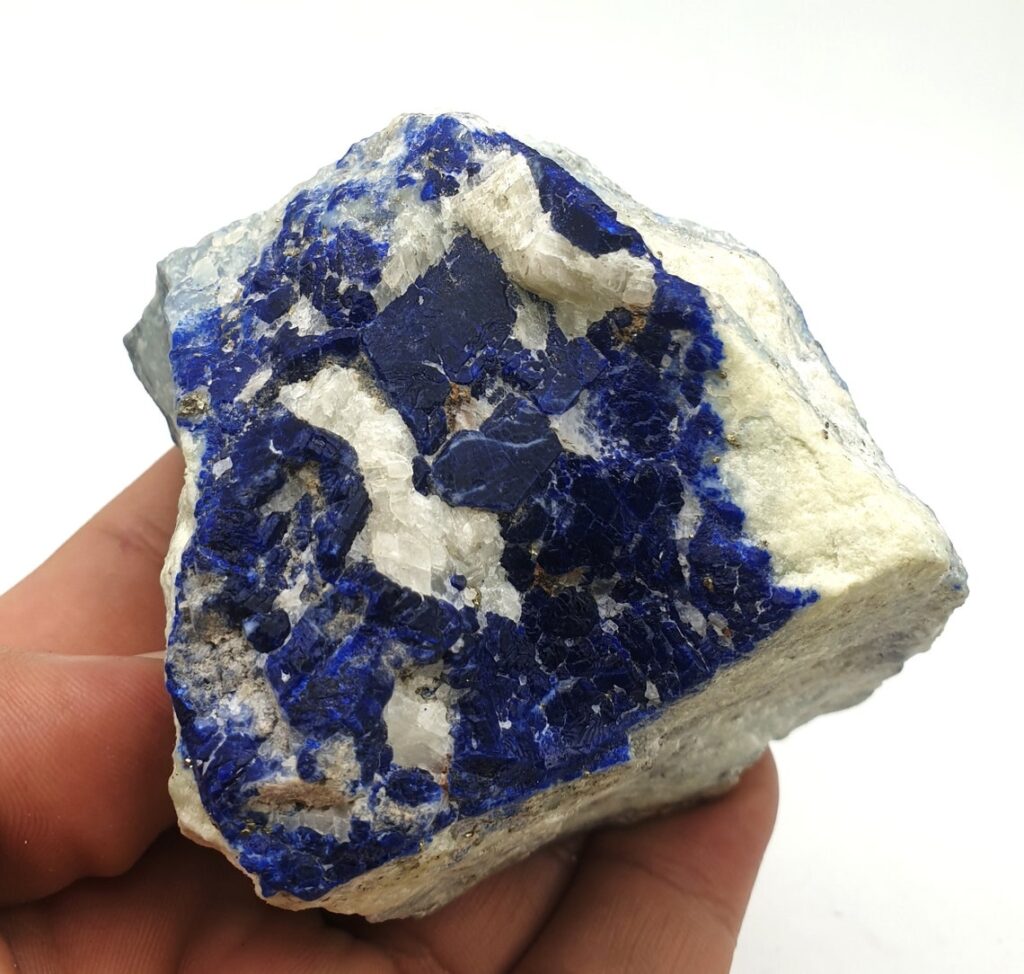 Beautiful Blue Afghanite Specimen - Afghan Precious Minerals