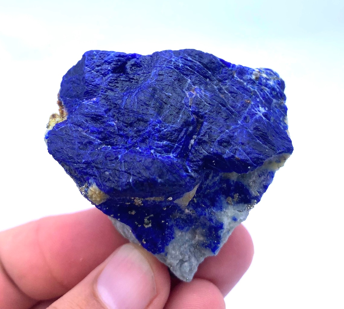 Blue Lapis Lazurite On Matrix Specimen From Badakhshan - Afghan ...