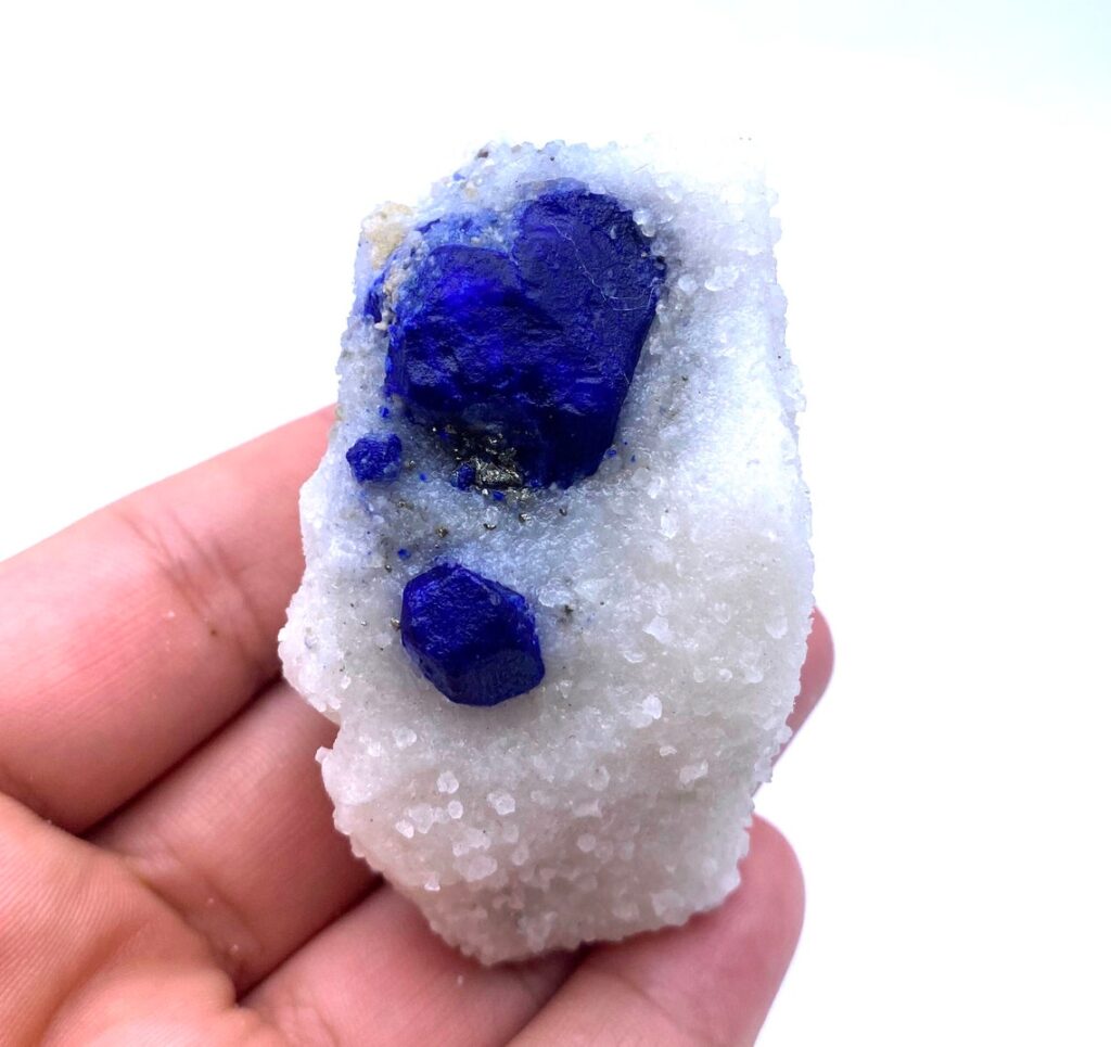 Blue Lapis Lazurite On Matrix Specimen - Afghan Precious Minerals