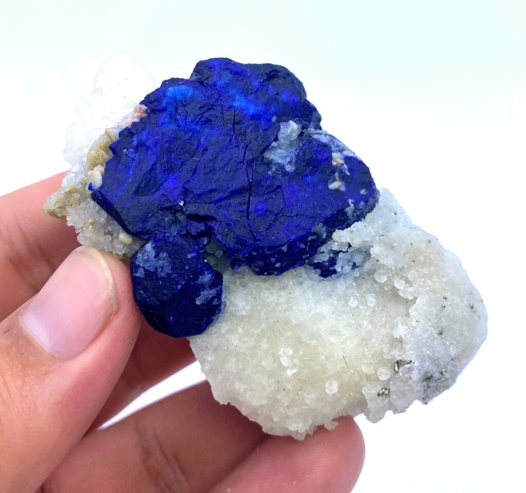Beautiful Blue Lapis Lazurite On Matrix Specimen - Afghan Precious Minerals